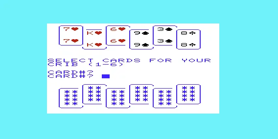 Cribbage (1983) - MobyGames