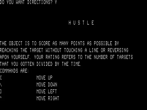 Hustle (1979) - MobyGames