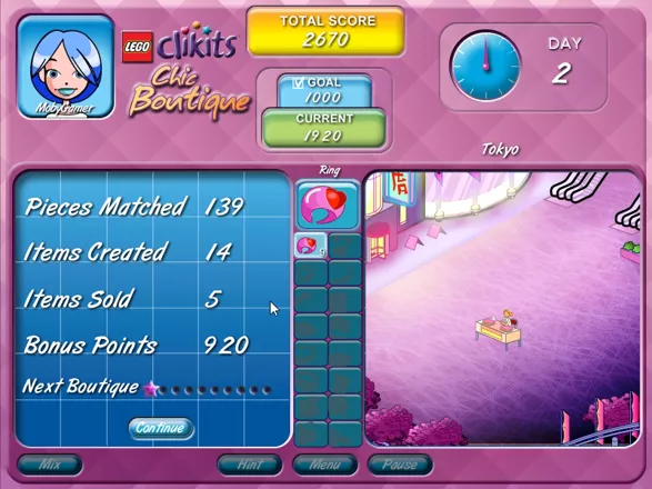 LEGO Clikits: Chic Boutique (2006) - MobyGames