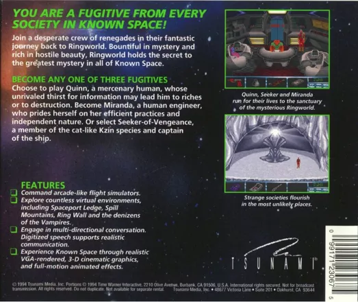 Return to Ringworld box covers - MobyGames