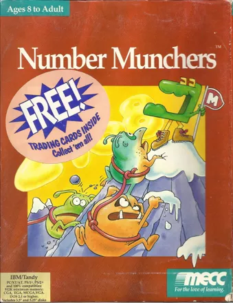 Number Munchers box covers - MobyGames