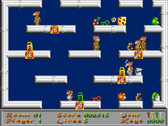 Barney Mouse (1989) - MobyGames