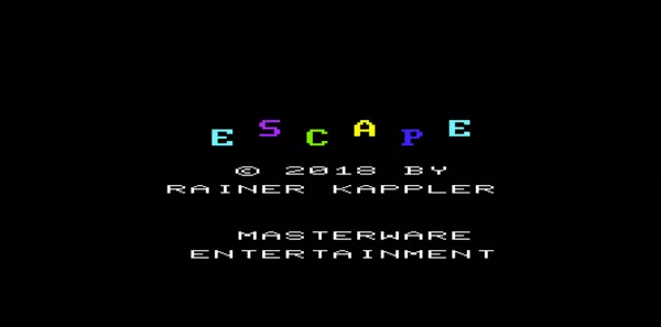 Escape (2018) - MobyGames