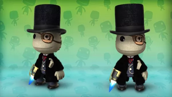 LittleBigPlanet 3: Doctor Who - Half-Face Man Costume promo art, ads ...