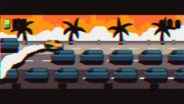 Retrowave Road (2021) - MobyGames