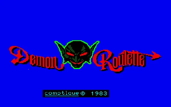 Demon Roulette (1982) - MobyGames