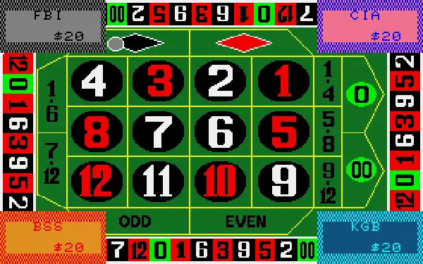 Demon Roulette (1982) - MobyGames