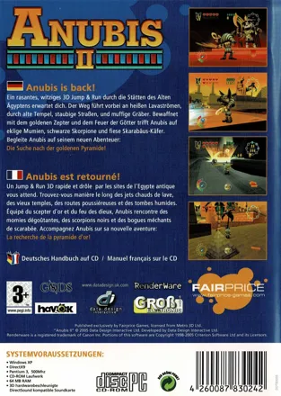 Anubis II box covers - MobyGames