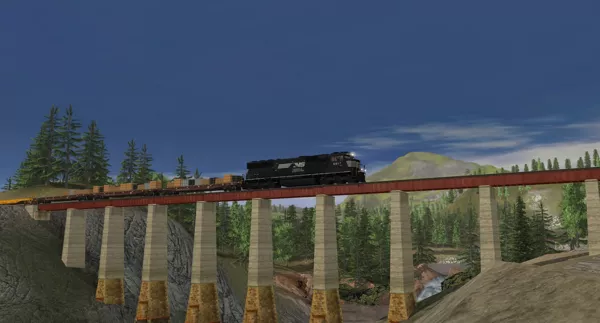Trainz 2019: NS SD60E - Horsehead Locomotive promo art, ads, magazines ...