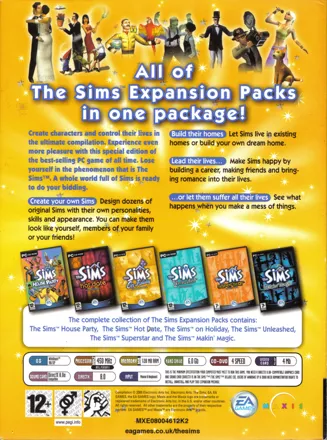 The Sims: Complete Collection box covers - MobyGames