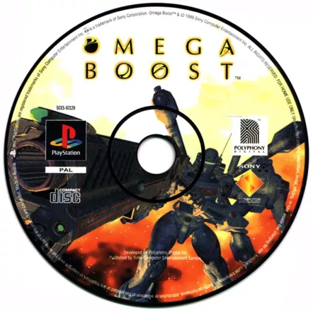 Omega Boost box covers - MobyGames