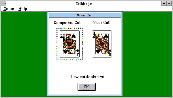 Cribbage (1990) - MobyGames