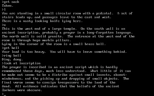 Zork screenshots - MobyGames