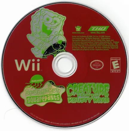 SpongeBob Squarepants: Creature from the Krusty Krab box covers - MobyGames