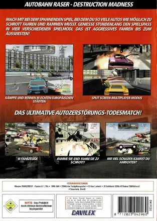 London Racer: Destruction Madness box covers - MobyGames