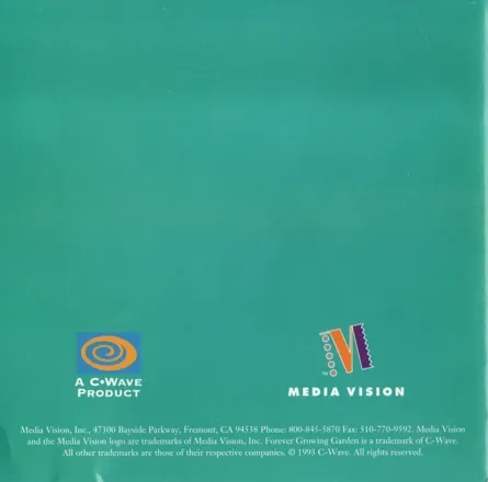 Forever Growing Garden (1993) - MobyGames