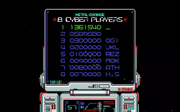 Cyberblock Metal Orange screenshots - MobyGames