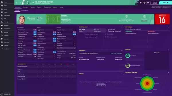 FM 20 Touch: Attribute Masking (2019) - MobyGames