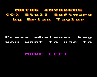 Maths Invaders (1984) - MobyGames