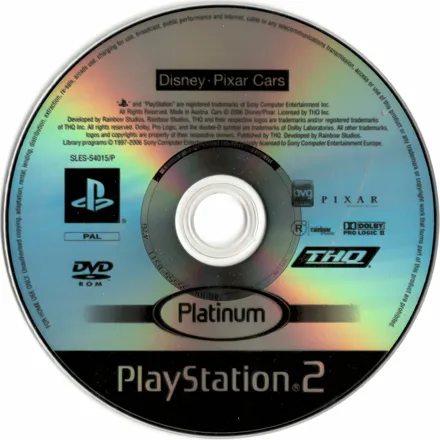 Disney•Pixar Cars box covers - MobyGames