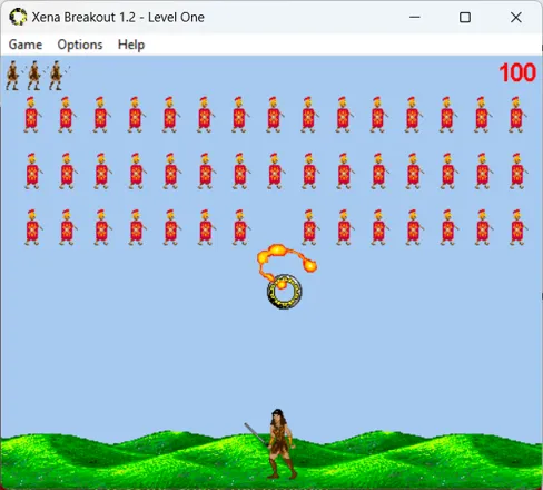 Xena Breakout (1998) - MobyGames