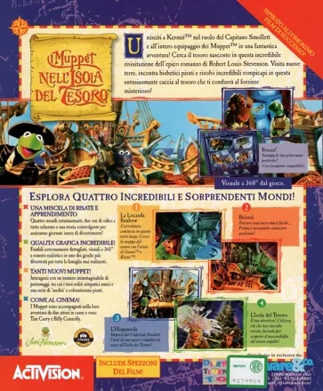 Muppet Treasure Island box covers - MobyGames