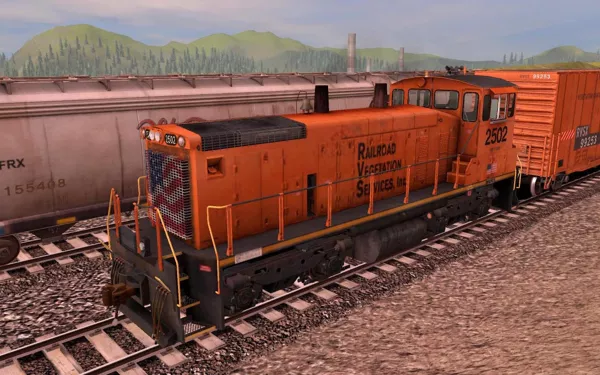 Trainz Plus: RVSX Vegetation Control Train - MobyGames