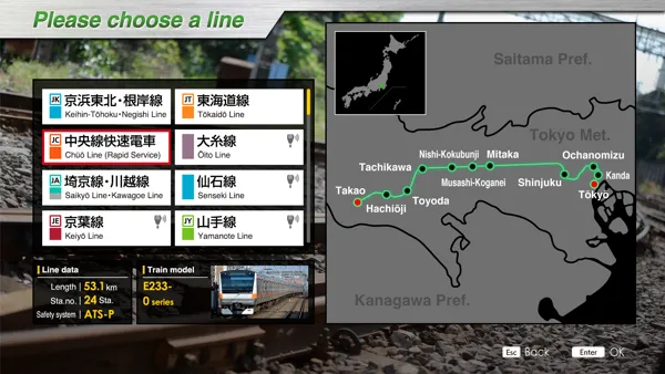 JR East Train Simulator: Chūō Line Rapid Service (2022) - MobyGames