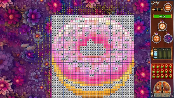 Nonograms: Food promo art, ads, magazines advertisements - MobyGames