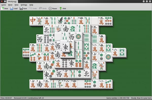 KMahJongg (1997) - MobyGames