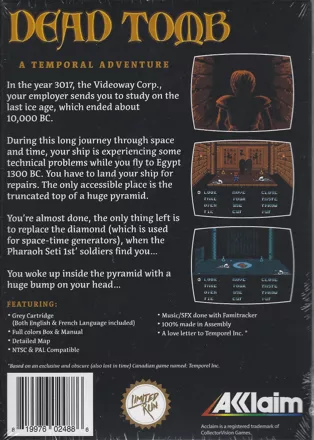 Dead Tomb box covers - MobyGames