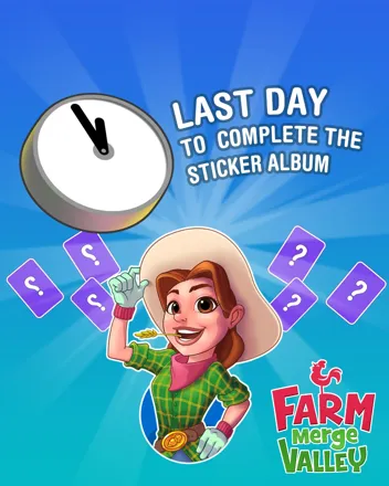 Farm Merge Valley promo art, ads, magazines advertisements - MobyGames