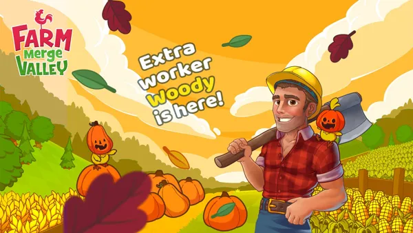 Farm Merge Valley promo art, ads, magazines advertisements - MobyGames