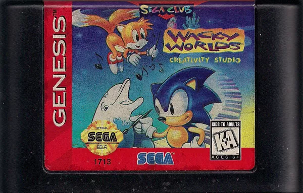 Wacky Worlds Creativity Studio box covers - MobyGames