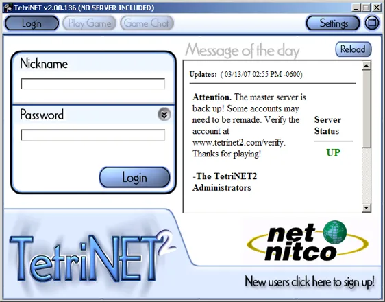 TetriNET screenshots - MobyGames
