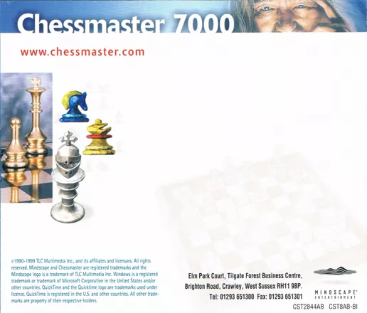 Chessmaster 7000 box covers - MobyGames
