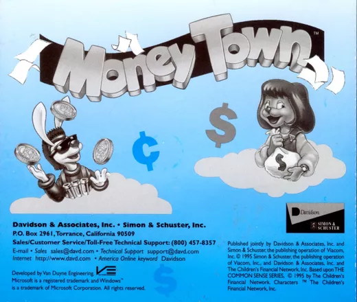 Money Town box covers - MobyGames