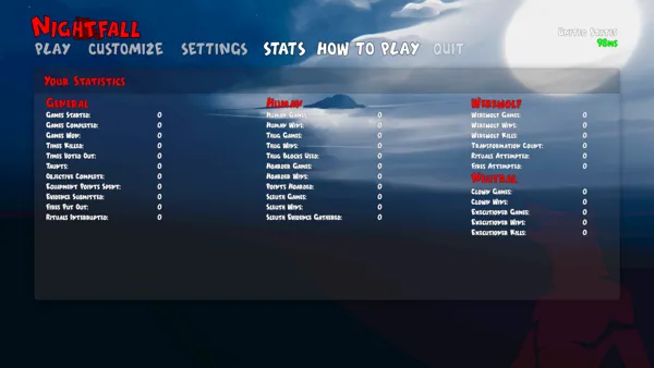 Nightfall screenshots - MobyGames