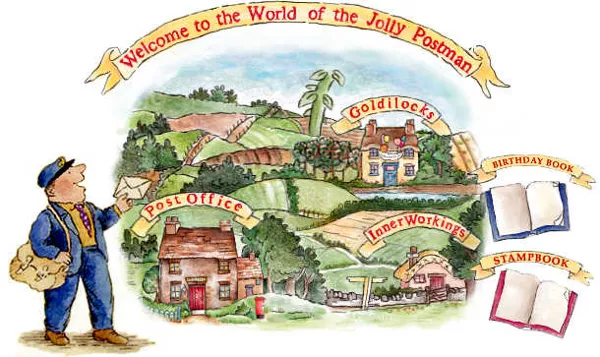 The Jolly Postman's Party promo art, ads, magazines advertisements ...