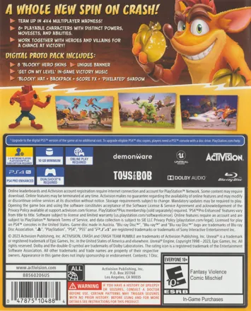 Crash Team Rumble (Deluxe Edition) box covers - MobyGames