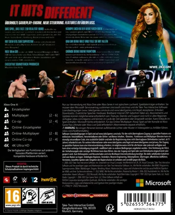 WWE 2K22 box covers - MobyGames