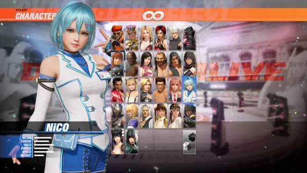 Dead or Alive 6: Core Fighters - Character: NiCO promo art, ads ...