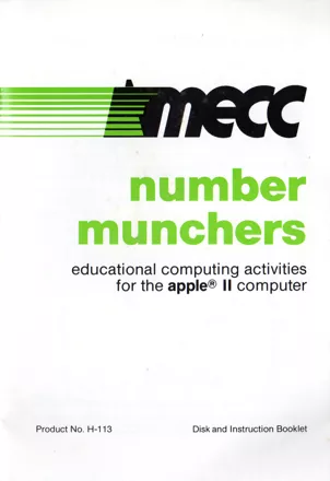 Number Munchers box covers - MobyGames