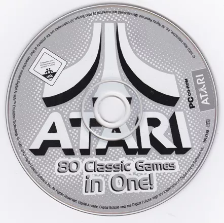 Atari: 80 Classic Games in One! box covers - MobyGames