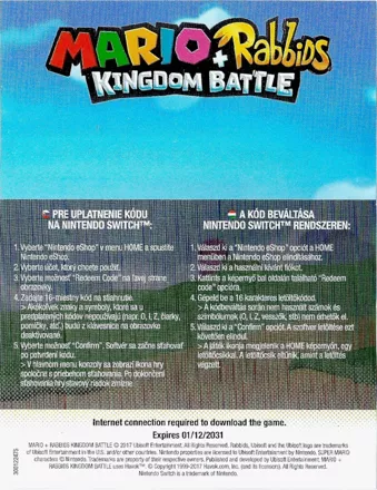 Mario + Rabbids: Kingdom Battle box covers - MobyGames