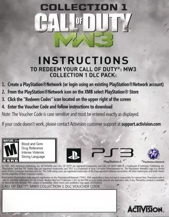 Call of Duty: MW3 box covers - MobyGames