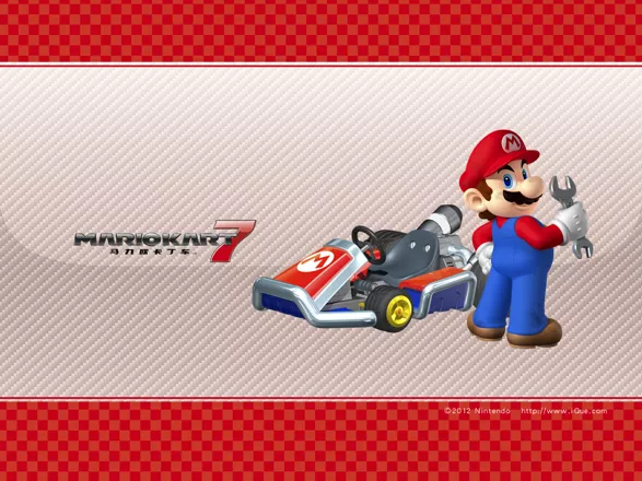 Mario Kart 7 promo art, ads, magazines advertisements - MobyGames