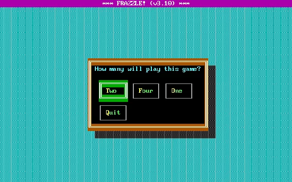 Frazzle! (1990) - MobyGames