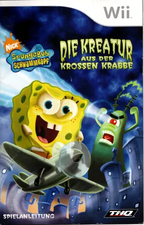 SpongeBob Squarepants: Creature from the Krusty Krab box covers - MobyGames