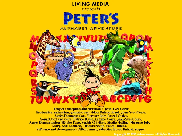 Peter's Alphabet Adventure (1994) - MobyGames